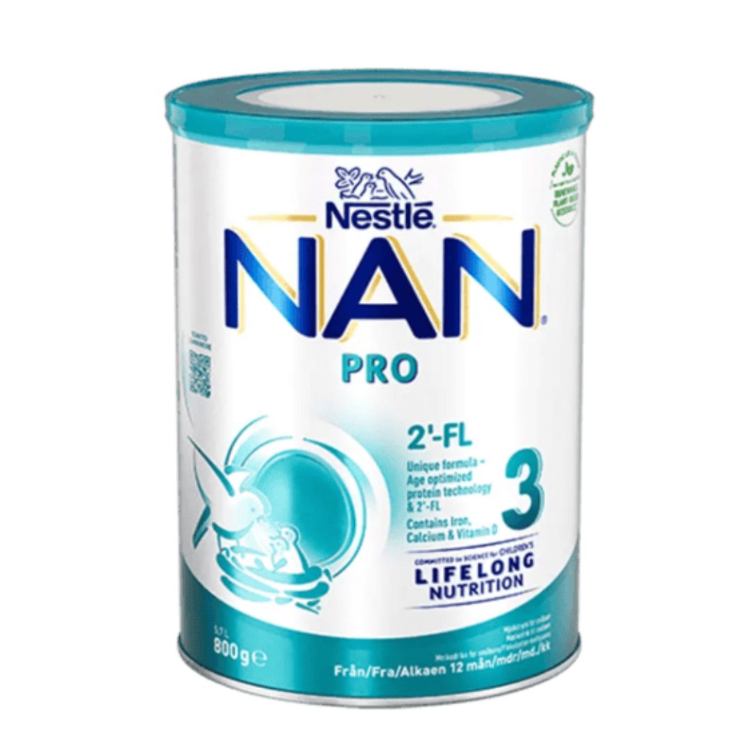 Nestle NAN Pro 3 Baby Formula (1 year +) 800g – 𝓉𝒽𝑒 𝗕𝗢𝗦𝗦 𝗕𝗔𝗕𝗬 𝗦𝗛𝗢𝗣